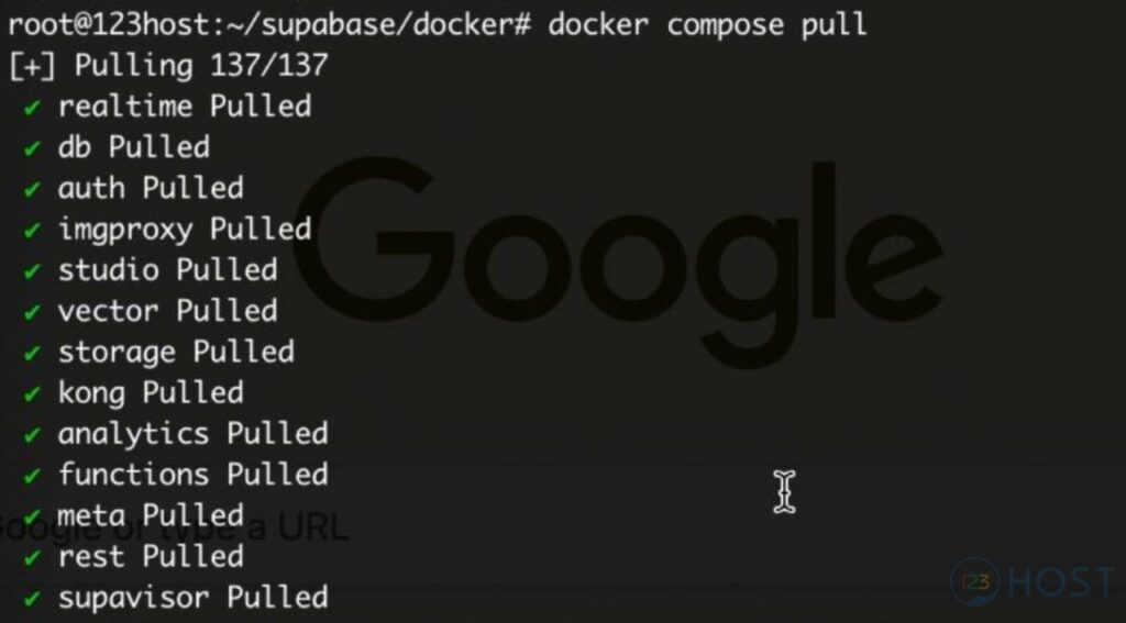 Hướng dẫn cài đặt supabase trên Ubuntu - Tài liệu 123Host